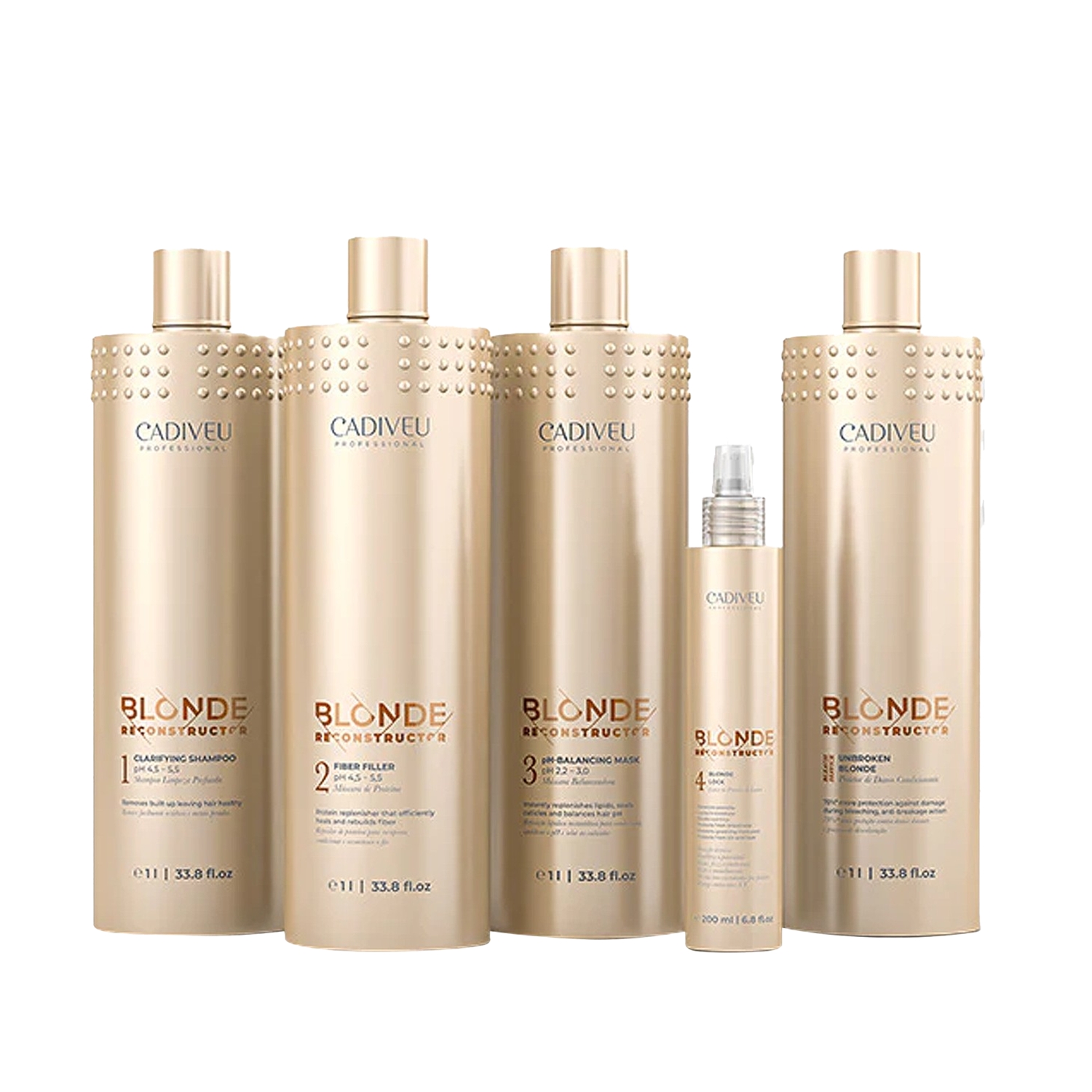 Cadiveu Blonde Reconstructor Salon Servis Seti | Sachane