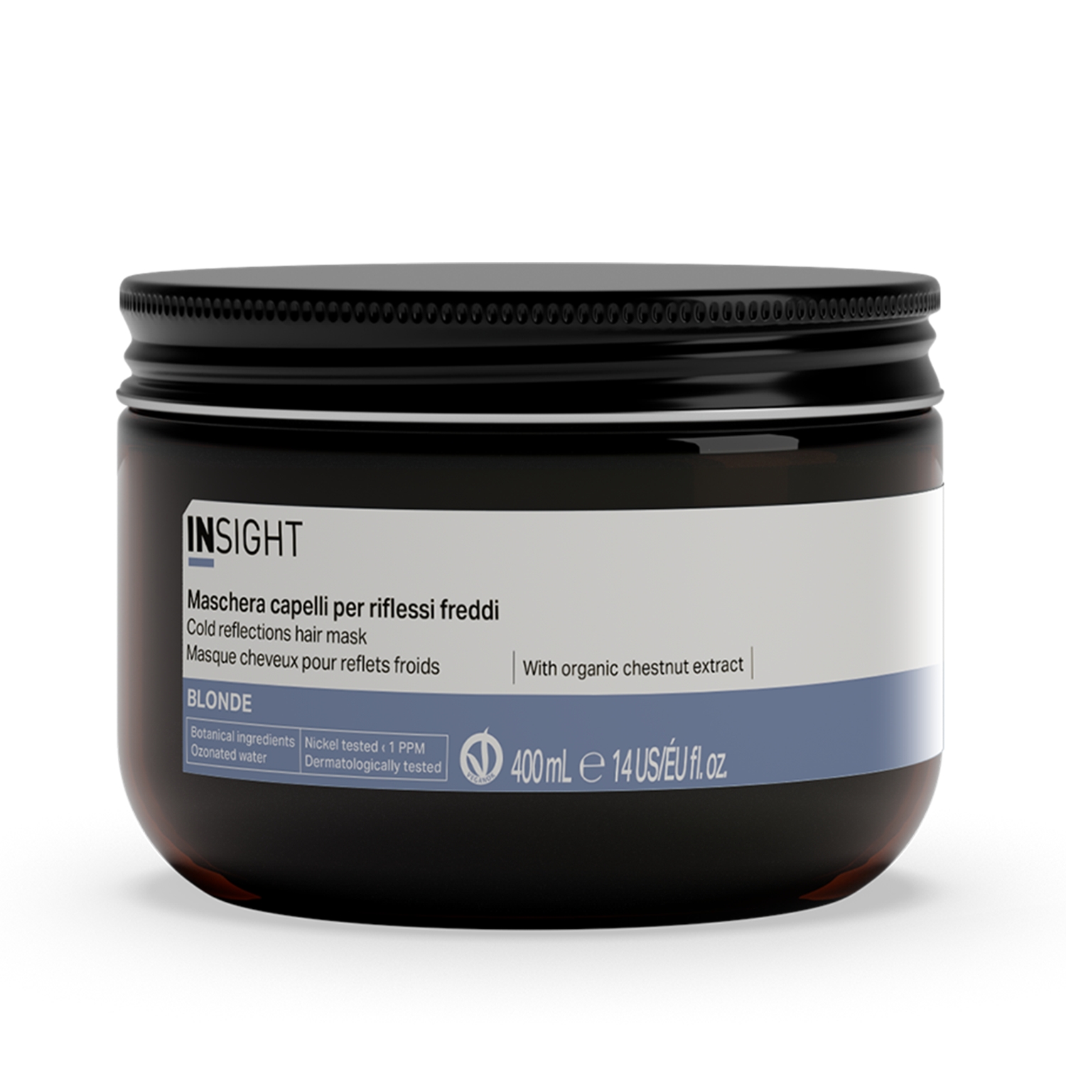 Insight Blonde Cold Reflections Soğuk Yansıma Saç Maskesi Cam Kavanoz ...